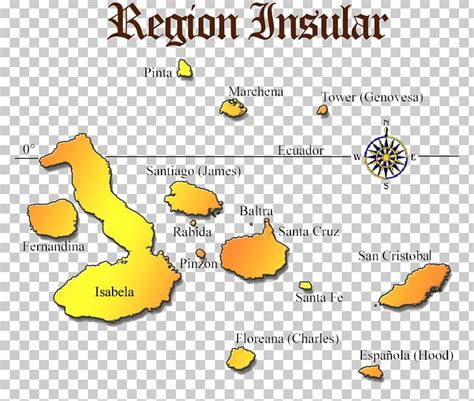 Isabela Island Map