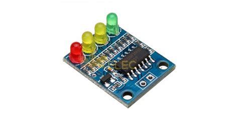 5pcs Fxd 82b 12v電池指示燈板模塊負載4位帶led燈的電量指示