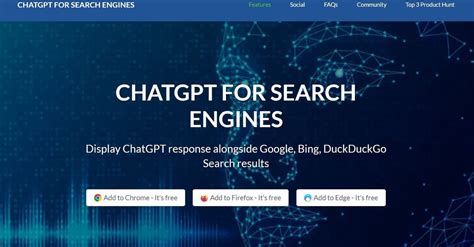 Chatgpt For Search Engines