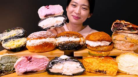 🧁아베베 특집💕그 유명한 아베베 베이커리 크림빵 특집 먹방 Abebe Bakery Chocolate Strawberry Cream Bread Asmr