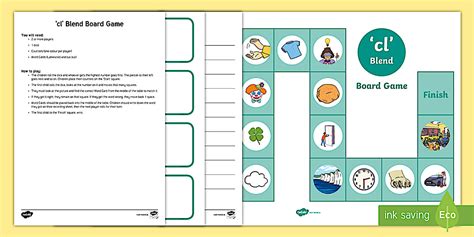 Cl Blend Board Game Teacher Made Twinkl