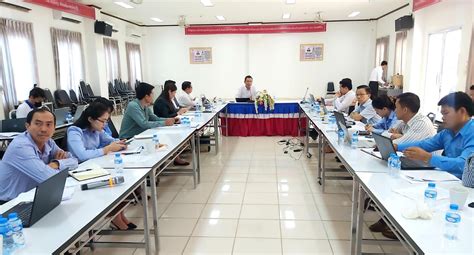 Mpt ກອງປະຊຸມກວດກາຄວາມສອດຄ່ອງທາງດ້ານກົດໝາຍຂອງຮ່າງດໍາລັດວ່າດ້ວຍກອງທຶນ ພັດທະນາໂທລະຄົມມະນາຄົມ ແລະ