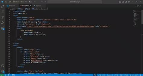 How To Create A Landing Page With Codsoft Sujal Jain Posted On The