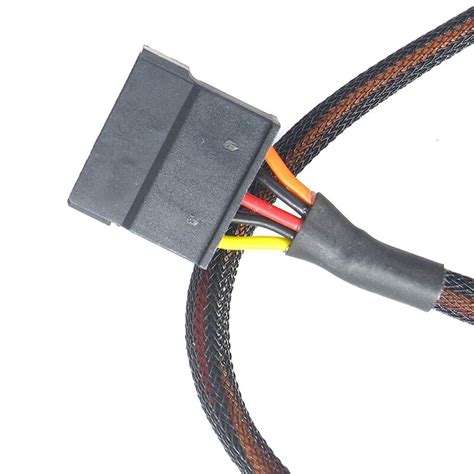 Mini 6pin To 15pin X2 Sata Power Cable Cord For De Vicedeal
