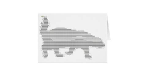 Honey Badger Ascii Zazzle