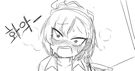 블루아카이브 겜안분 블아 낙서 오잉크のイラスト Pixiv