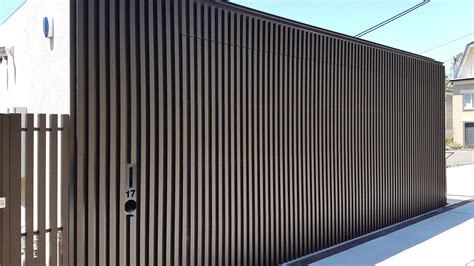 Anodised Aluminium Vertical Battens Graham Day Doors