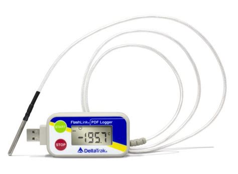DELTATRAK PDF C REUSABLE DATA LOGGER WITH CRYO PROBE MODEL PROSDATA ENGINEERING