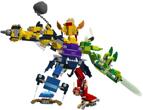 Lego Mixels Max Kaiser Combined By Darktidalwave On Deviantart