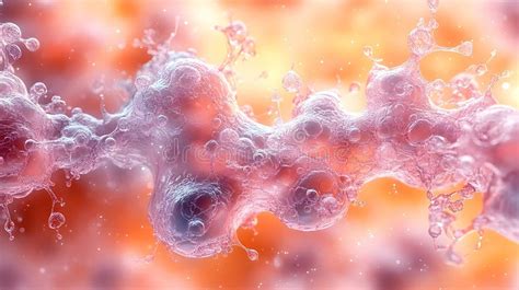 Abstract Cellular Structures Scientific Illustration Stock Illustration Illustration Of