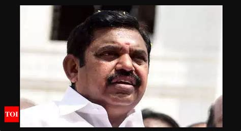 Erode East Byelection Eps Faction Of Aiadmk Forms 106 Member Committee