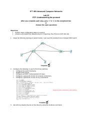 Understanding Spanning Tree Protocol In Advanced Computer Course Hero