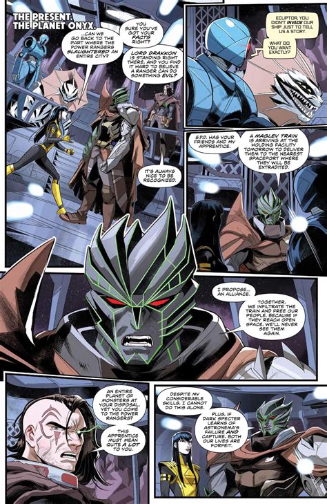 Comic Review Power Rangers Issue 6 Ranger Command Power Hour