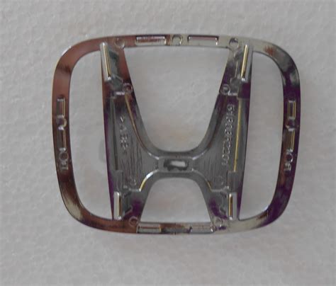 Emblema Original Honda 52 Mm X 42 Mm Cromado 11 Mercado Libre