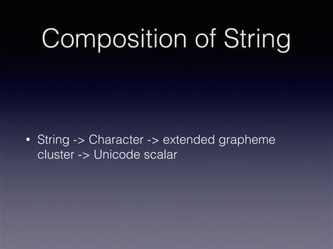Basic Operator String And Characters In Swift Ppt