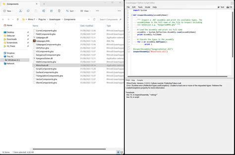 how to use c class libraries dll in python rhino developer
