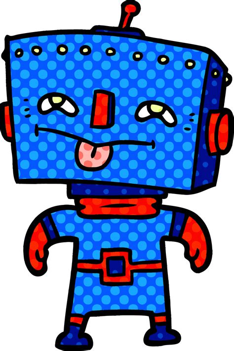 Cartoon Robot Drawing 46688207 Png