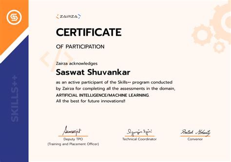 Saswat Shuvankar On Linkedin Thank You Zairza