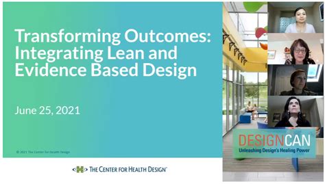Transforming Outcomes Integrating Lean And Evidence Based Design