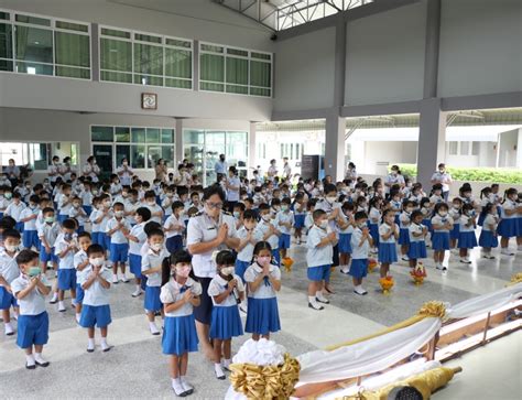 โรงเรียนสามัคคีวิทยา ลำนารายณ์ › วันที่ 15 มิถุนายน 2566 โรงเรียนสามัคคีวิทยาจัดกิจกรรมไหว้ครู