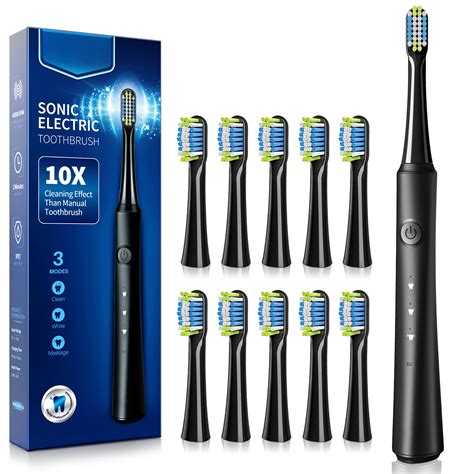 Sonic Electric Toothbrush For Adults Rechargeable Sonic Toothbrush With