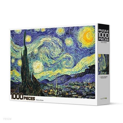직소퍼즐 1000조각 명화 별이 빛나는 밤에 Hp1000 1020 예스24