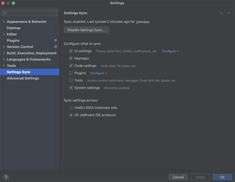Share IDE Settings IntelliJ IDEA Documentation