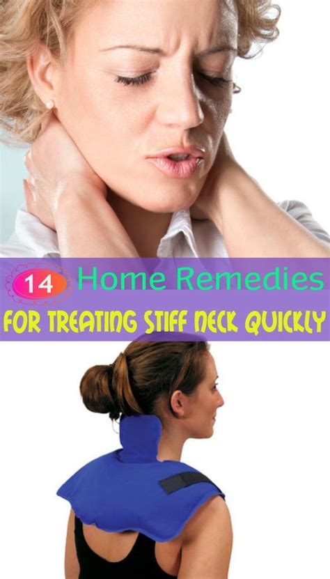 14 Home Remedies For Treating Stiff Neck Quickly Home Health Remedies