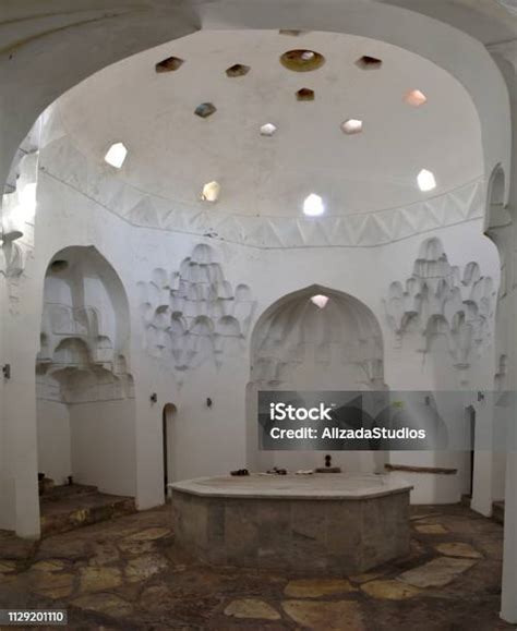 세 키 바 시 하맘의 한 증 막 물 라의 개조 된 오스만 풍 목욕탕의 내부 전망 실내에 대한 스톡 사진 및 기타 이미지 실내 터키탕 Gökova Istock