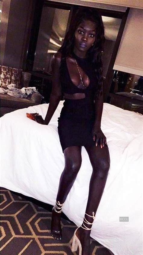 Sudanese Model Nyakim Gatwech Dubbed As ‘queen Of The Dark Becomes The