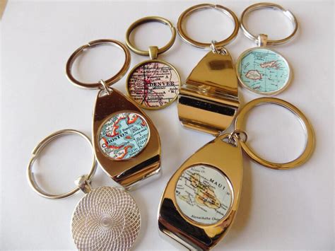New York Keychain Custom New York Keychains Manhattan Key Etsy