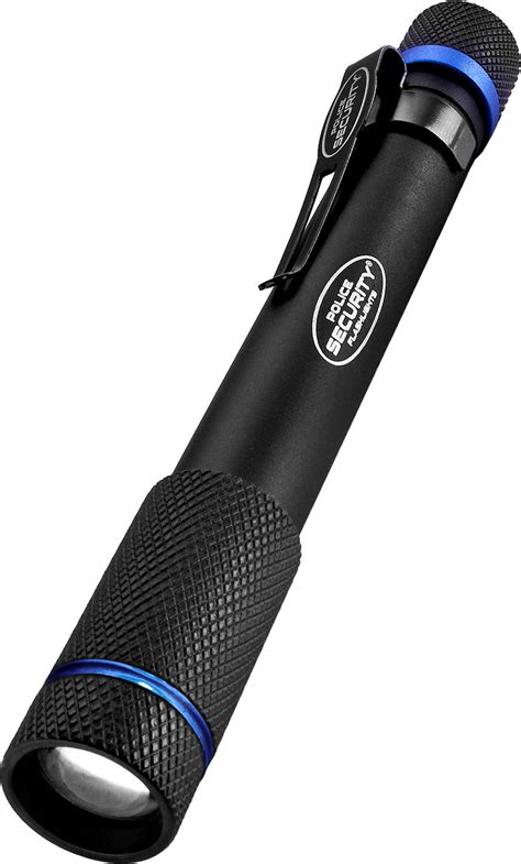 Police Security 160 Lumen Led Flashlight Black 98394 Best Buy