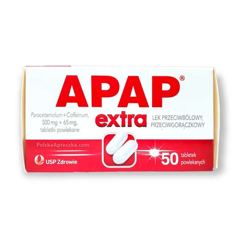 Apap Extra 50 Tablets Apteczka Proton Nutrition