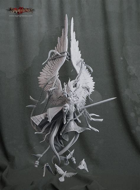 伟大的六翼天使 花瓣网