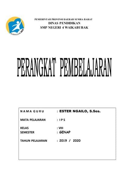 Perangkat Ips Kls 8 Smster 2 Docx