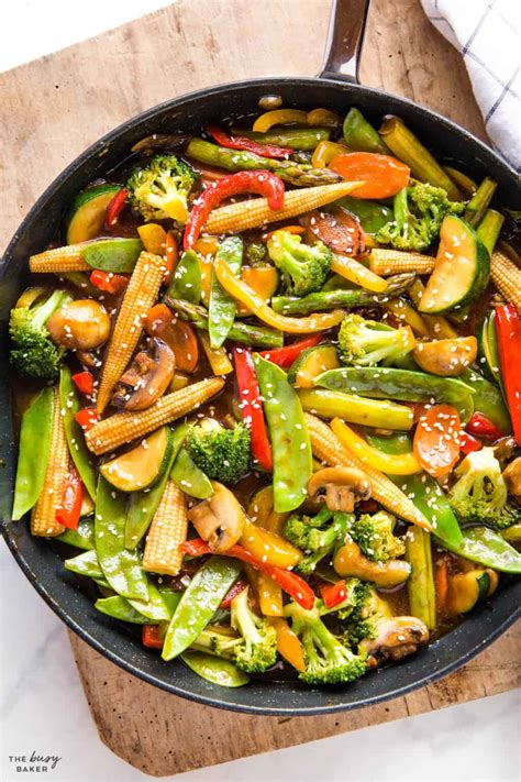 Vegetable Stir Fry The Busy Baker