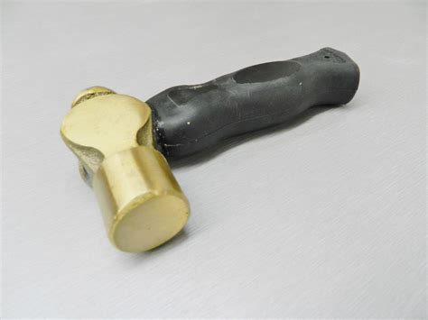 Brass Hammer 1 Pound Brass Head Metal Stamping Mallet