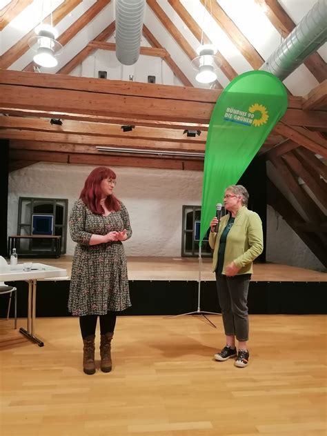 Diskussion mit Agnieszka Brugger MdB in Grünkraut über den brutalen