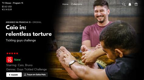 Male Feet Tickle Caio Banner Oficial Program 15 By Raposa2 On Deviantart