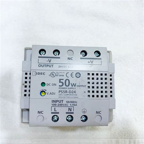 IDEC 24V DC POWER SUPPLY 2 1 TYPE PS5R D24 Make IDEC Corporation SWIFT MARINE TECH
