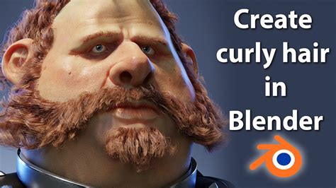 Blender Curly Hair Tutorial Youtube