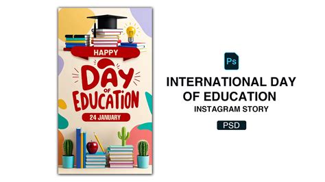 Free Education Day Photoshop Templates And Design Resources
