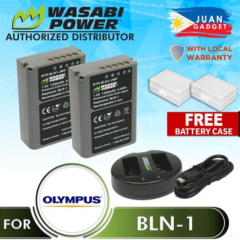 Wasabi Power Battery BLN1 BLN 1 2 Pack And Dual USB Charger For