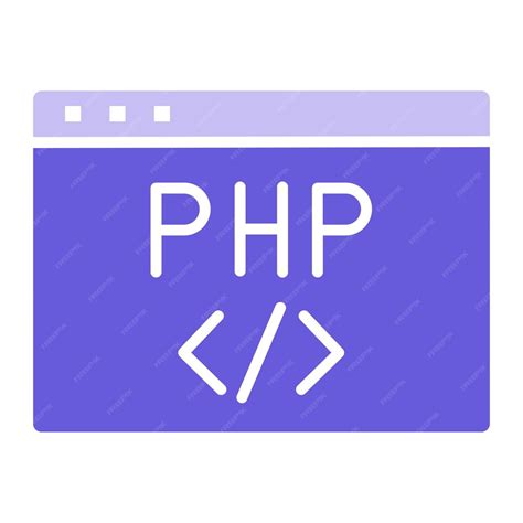 Premium Vector Php Coding Vector Illustration
