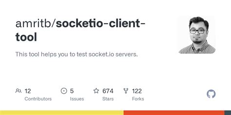 Github Amritb Socketio Client Tool This Tool Helps You To Test Socket Io Servers