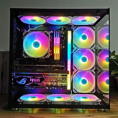Wovibo Rgb Argb 팬 쿨러 컴퓨터를 위한 효과적인 냉각 솔루션 알리바이스토리