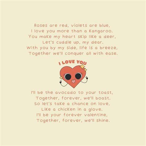 Silly Funny Cheesy Love Poem Valentines Day Poem For Wife For