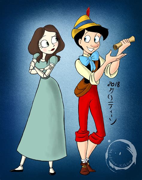 Pinocchio And Zoe By Madame Kikue On Newgrounds
