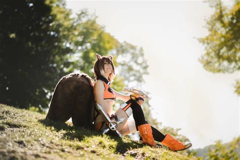 Elarte Cosplay Blazblue Continuum Shift Ii Makoto Nanaya Cosplay