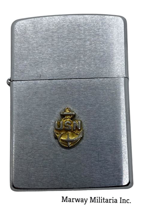 Usn Us Navy Zippo Lighter Marway Militaria Inc And Winnipeg Army Surplus